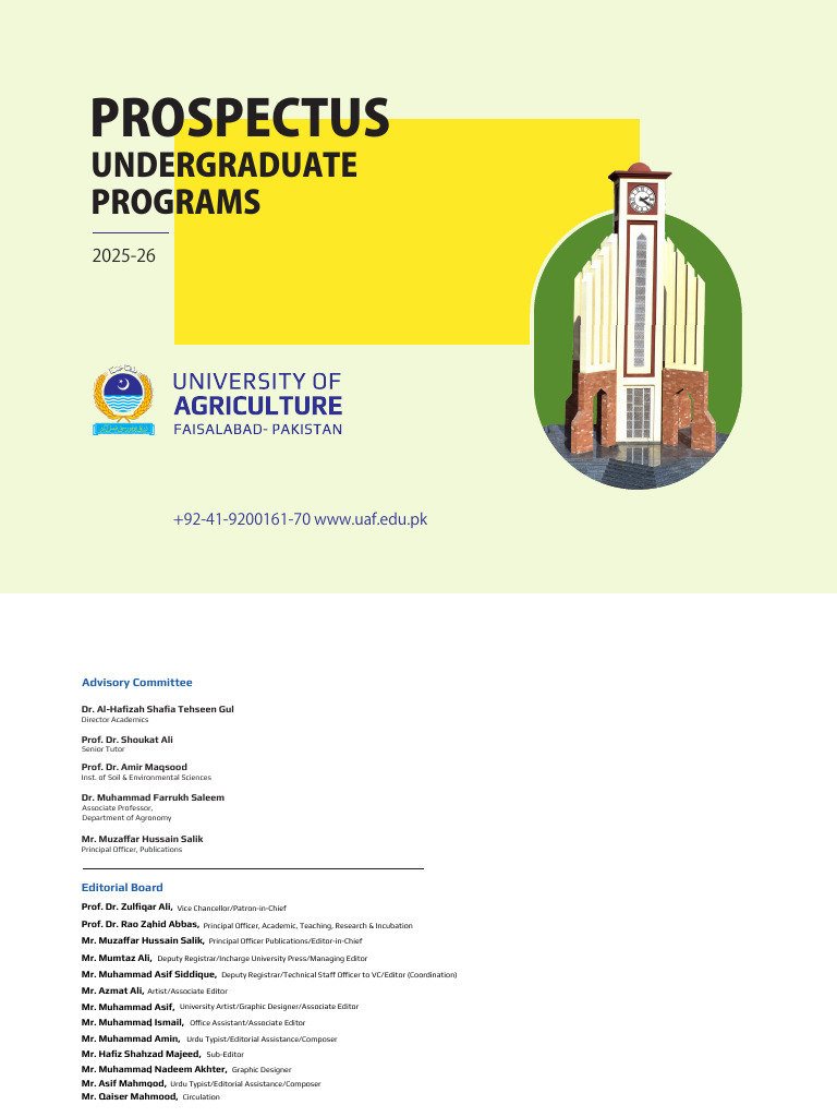 Undergaraduate Prospectus 2025-26 Complete | PDF