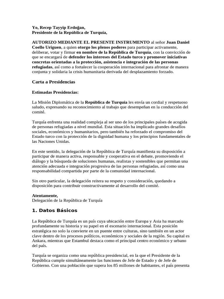 Position Paper | PDF | pavo | Economias
