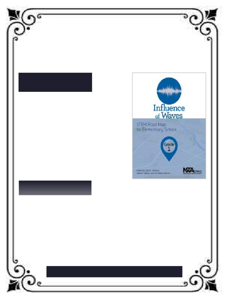 Influence of Waves Grade 1 STEM Road Map for Elementary School 1st ...
