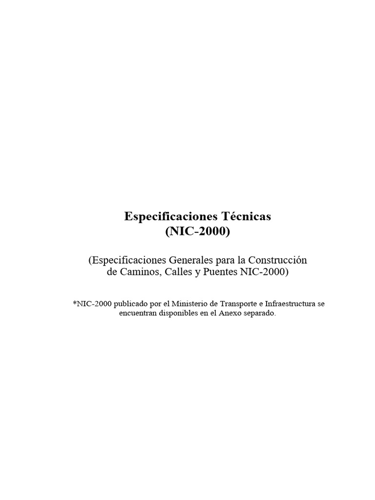 06_(2)RO-1_Especificaciones Técnicas (1) | PDF | Calidad (comercial ...