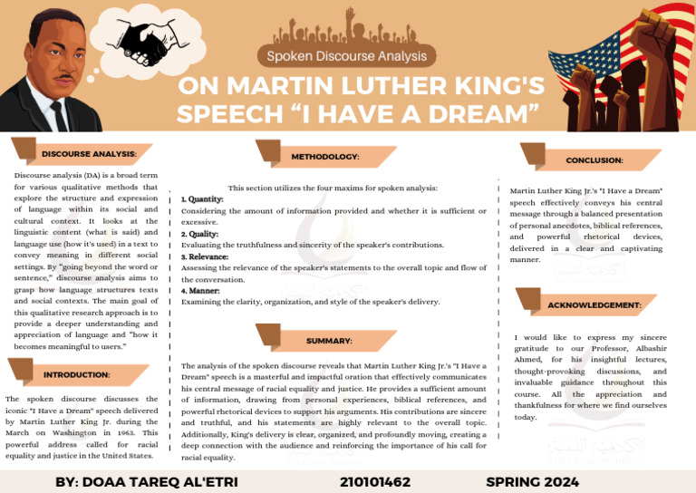 Doaa's Poster PDF | PDF | Rhetoric | Discourse