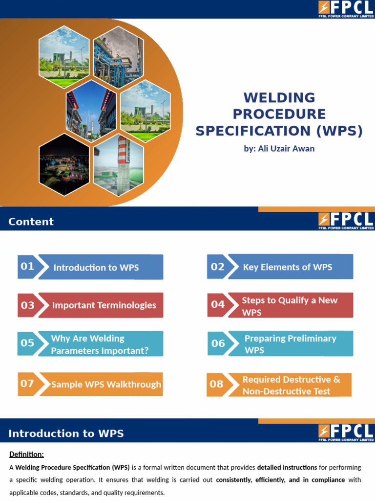 Welding Procedure Specification (WPS) | PDF | Welding | Construction
