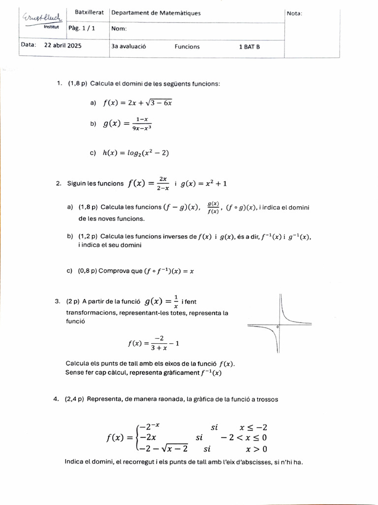 exam func 1 bat | PDF