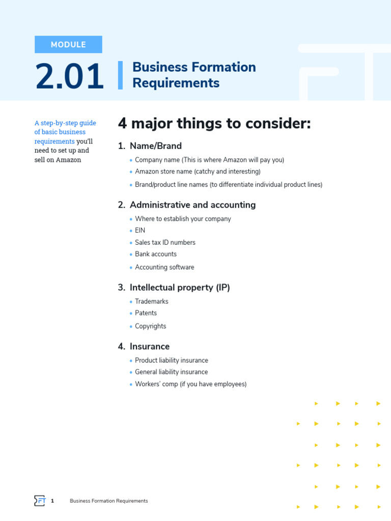 Amazon Business Setup Essentials Guide | PDF | Patent | Trademark