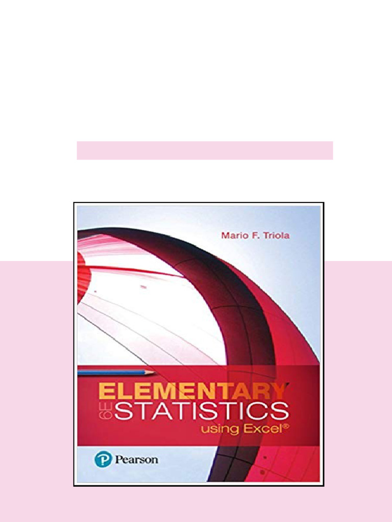 (eBook PDF) Elementary Statistics Using Excel 6th Edition updated 2025 | PDF | Normal ...