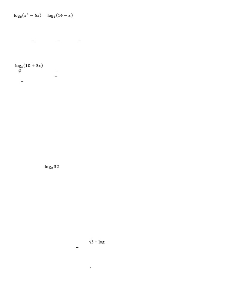 Atividade Extra Logaritmo | PDF