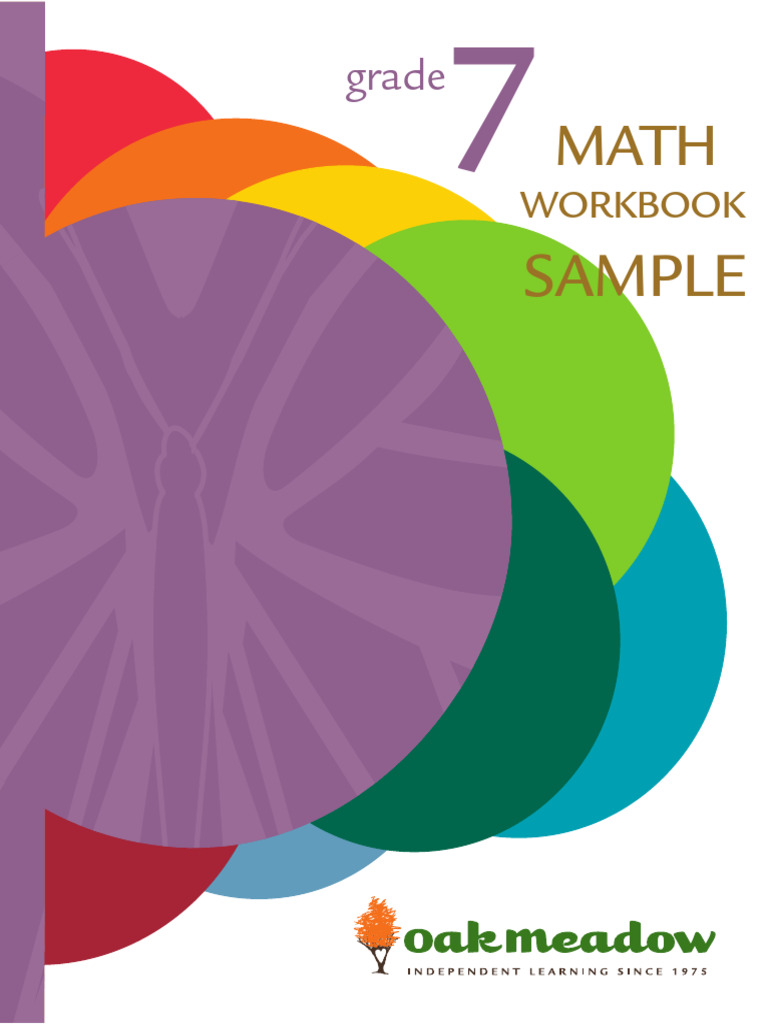 Grade 7 Math Workbook Overview | PDF | Numbers | Area