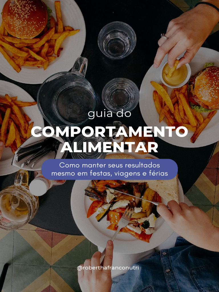 Guia Do Comportamento Alimentar | PDF | Alimentos | Bebidas alcoólicas