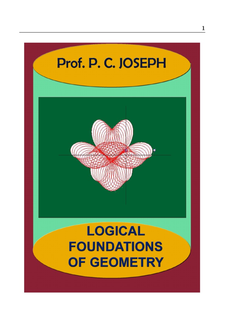 Logical Foundations of Geometry | PDF | Line (Geometry) | Triangle