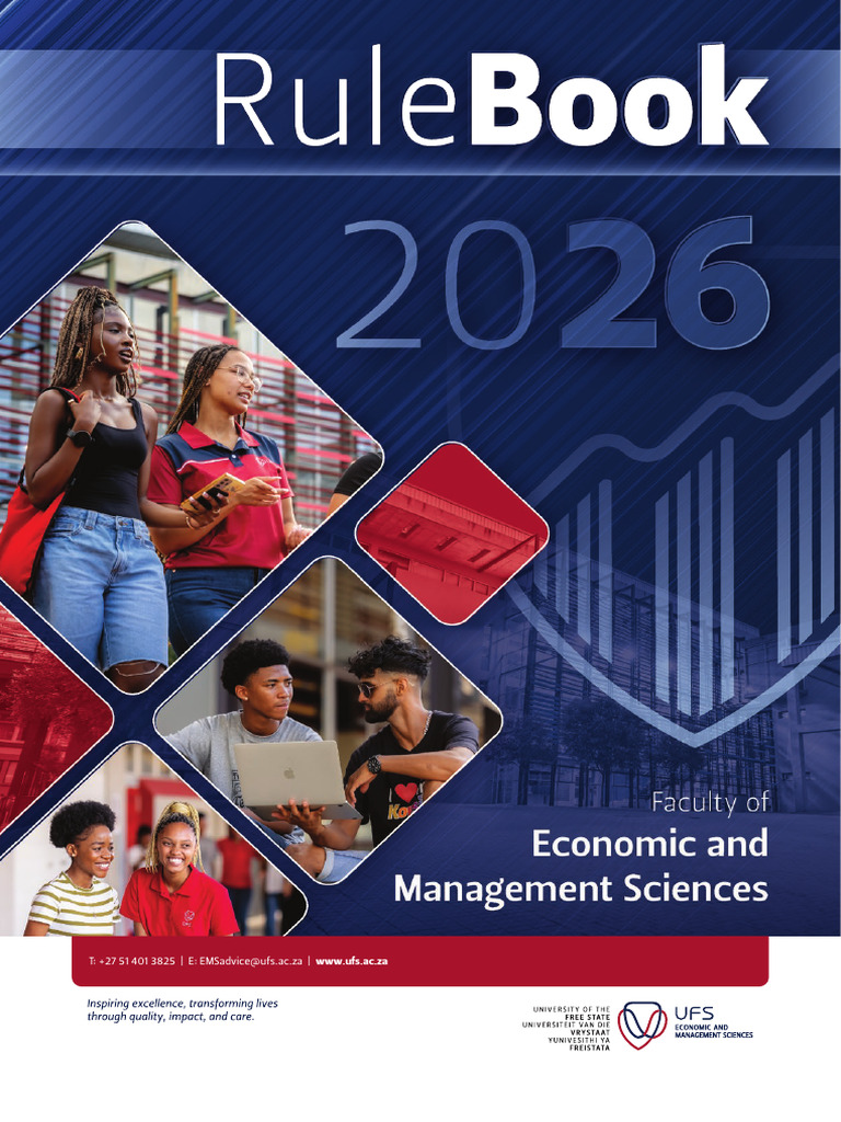 Ufs Ems Rulebook 2026 Website | PDF | Bachelor's Degree | Academic Degree