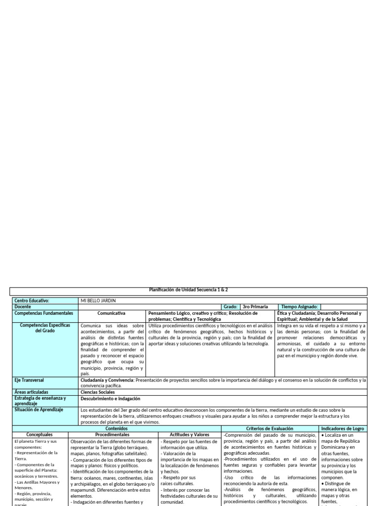 3ro a Sociales | PDF | Geografía | Maestros