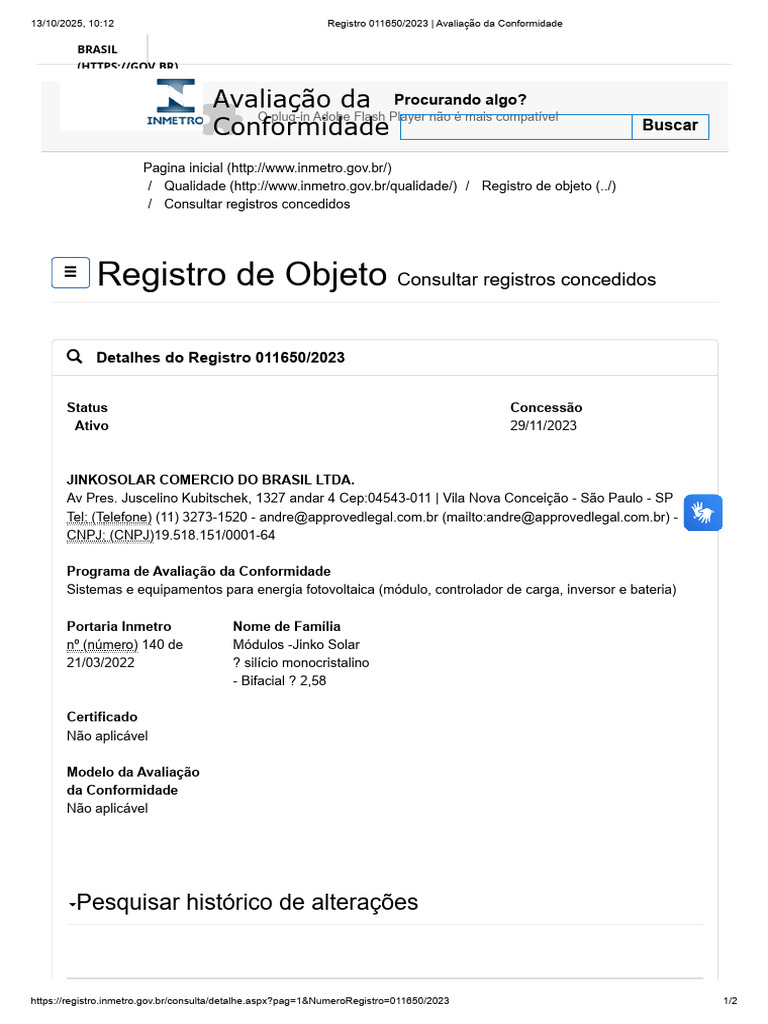 INMETRO MODULO | PDF