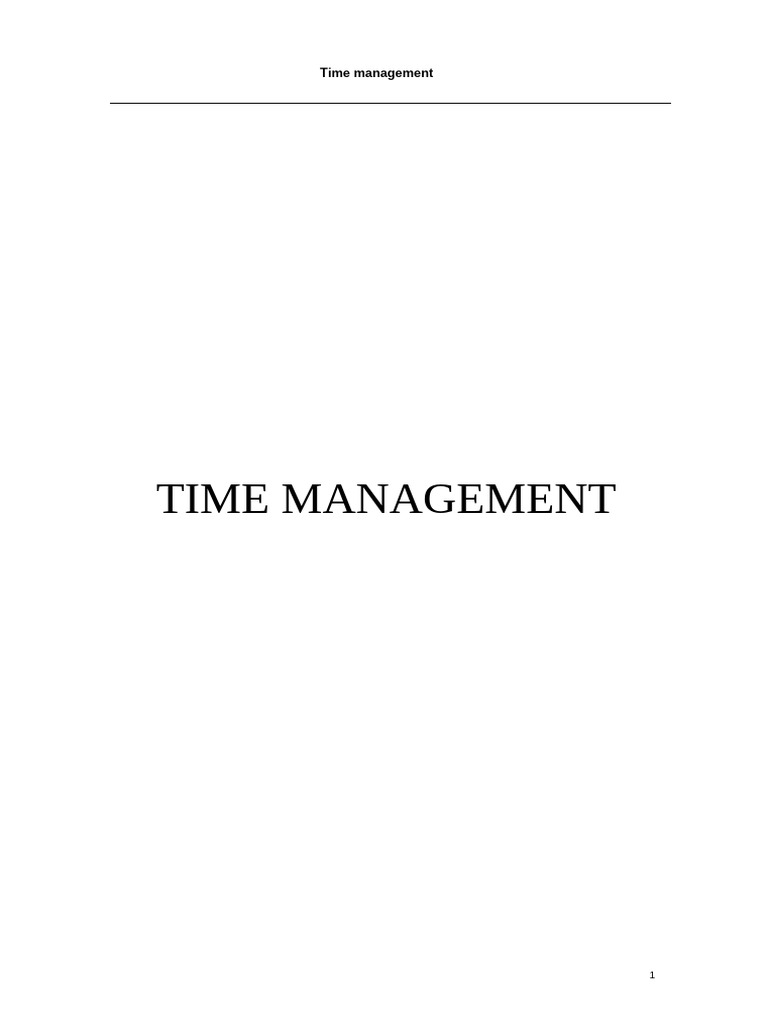 Manual Time Management | PDF | Calendario | Días festivos