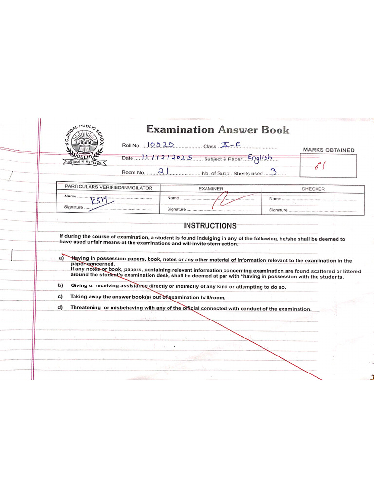 English Preboards | PDF
