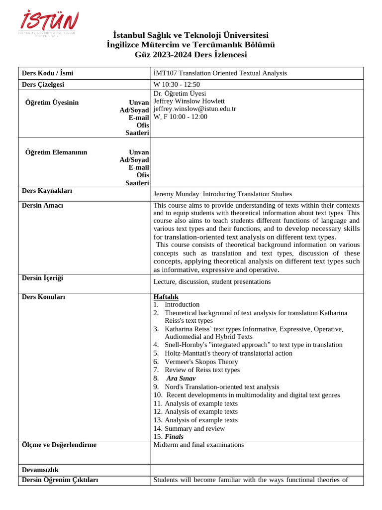 IMT107 Syllabus f2023 | PDF | Chess Openings | Chess