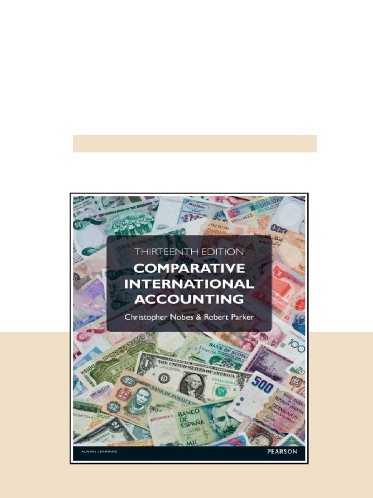 Comparative International Accounting Nobes Christopher Wcontributor ...