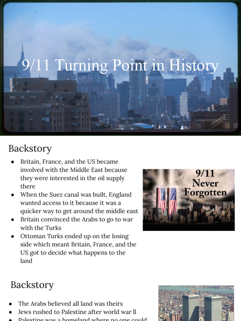 _9_11 Turning Point in History | PDF