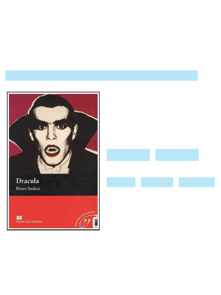 (Ebook) Dracula - Macmillan Readers: Level 5 by Bram Stoker ISBN ...