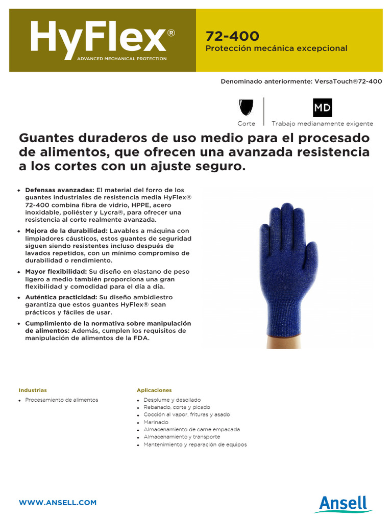 Hyflex 72 400 Pds Lac | PDF | Fibras