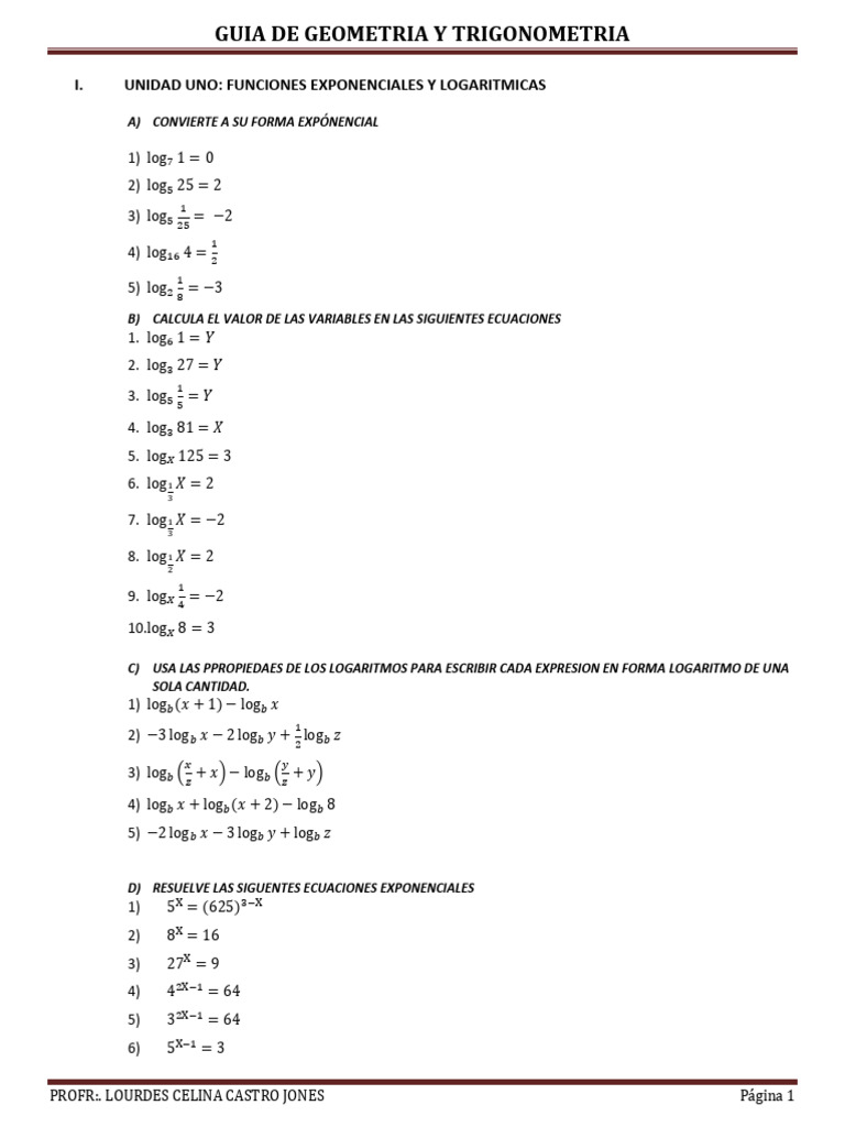 372678740 Guia de Trigonometria IPN Segundo Semestre | PDF ...