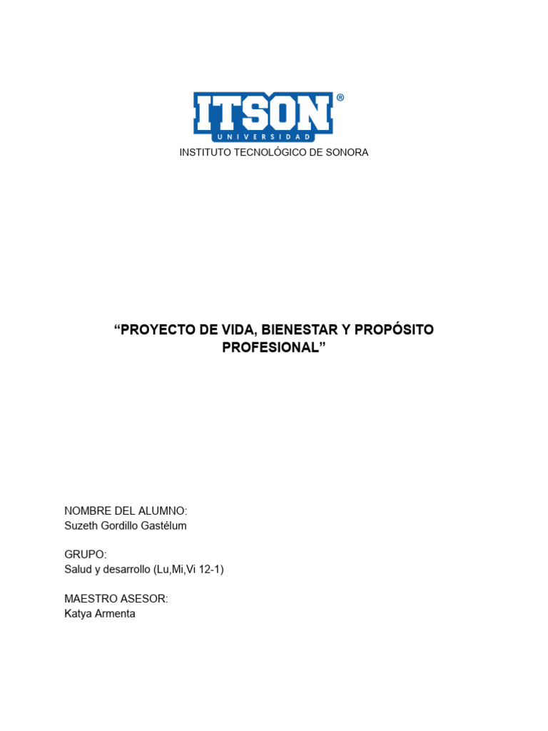 Proyecto de vida | PDF | Empatía