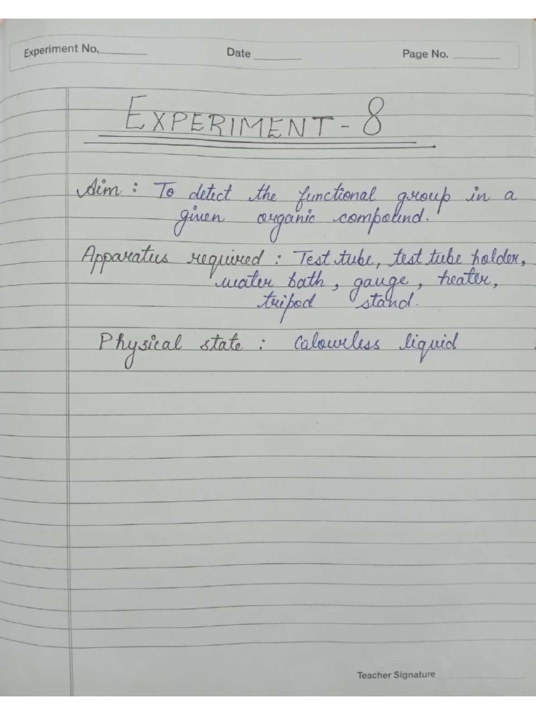 Exp No. 8 (Phoenolic Group) | PDF