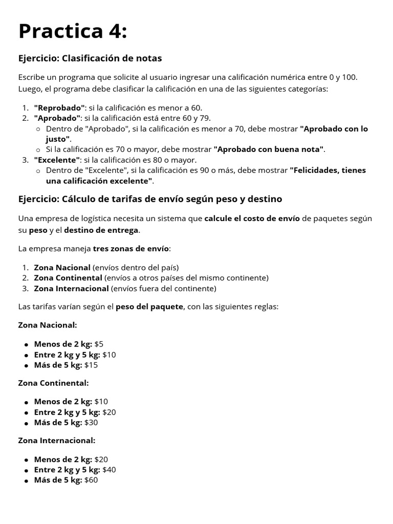 Practica 4 | PDF