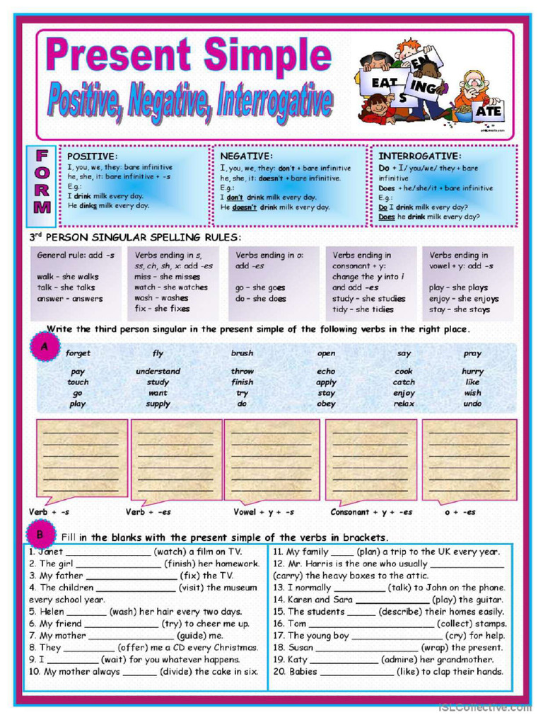 Present-simple 7097 1 (1) | PDF