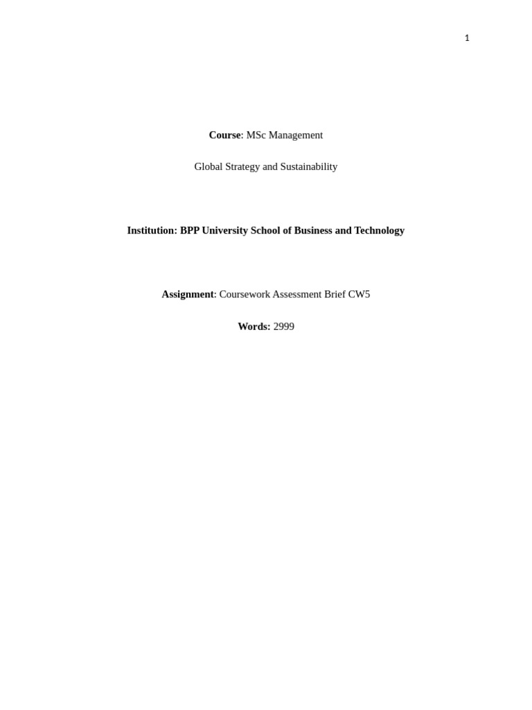 Sterling Bank's Global Strategy Report | PDF | Banks | Basel Iii