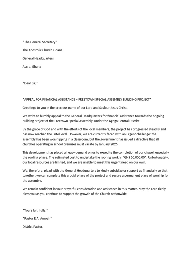 The General Sec-letter | PDF