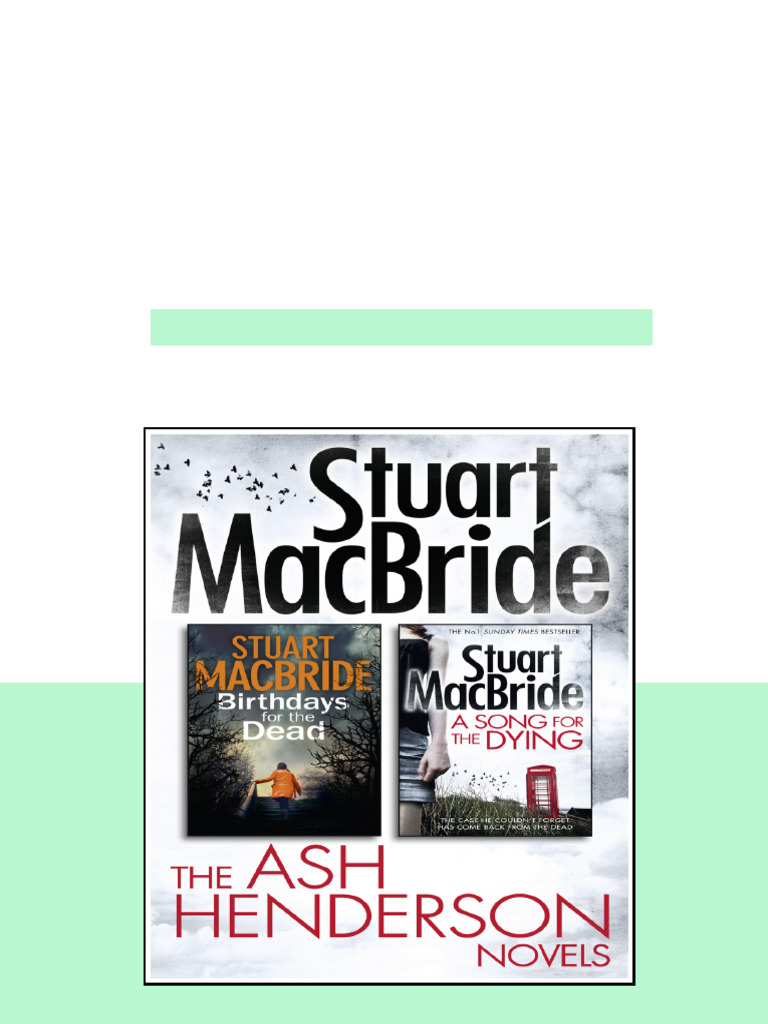Ash Henderson 2book Crime Thriller Collection Stuart Macbride Stuart ...
