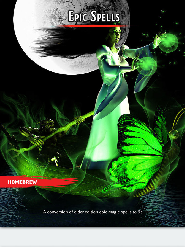Epic Spells Collection _ GM Binder | PDF