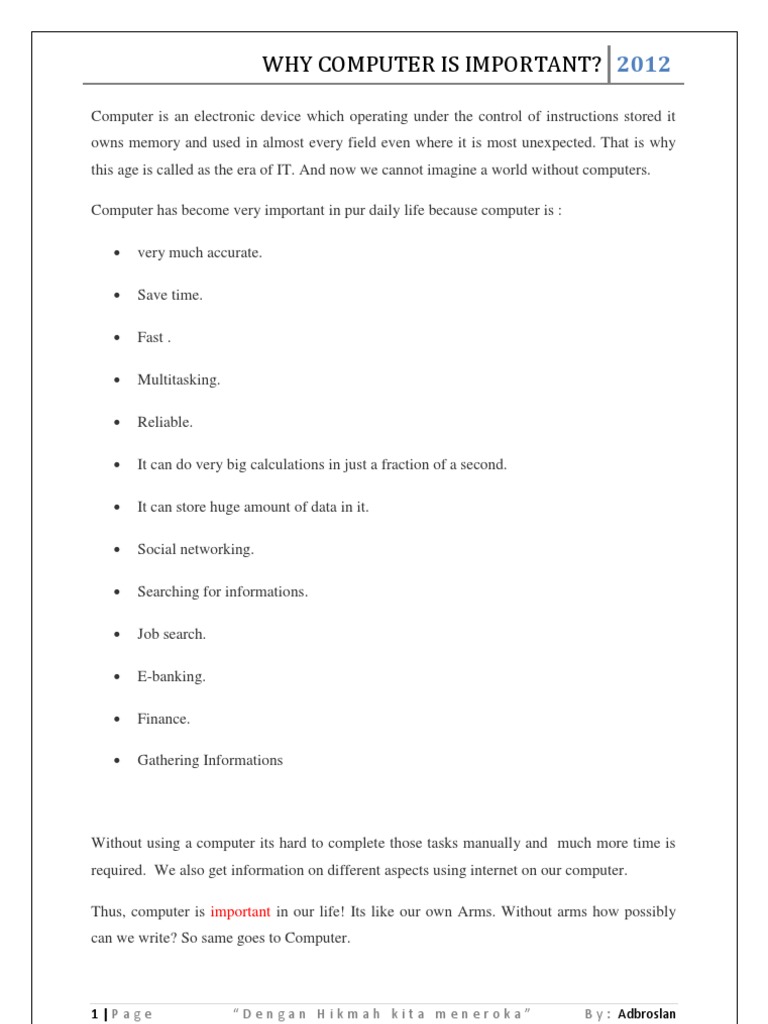 Contoh Assignment.. Guna Untuk Guideline.. | PDF | Computer Science ...