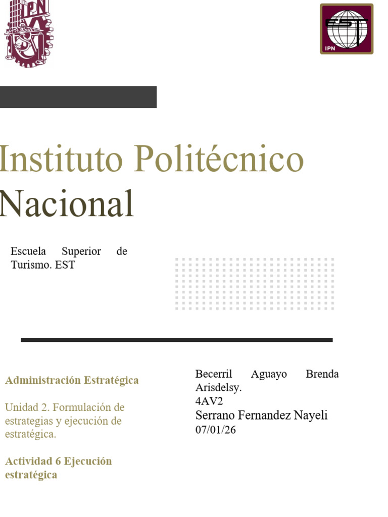 Becerril Aguayo Brenda Act.6-Admin.E | PDF | Gestión estratégica | Planificación