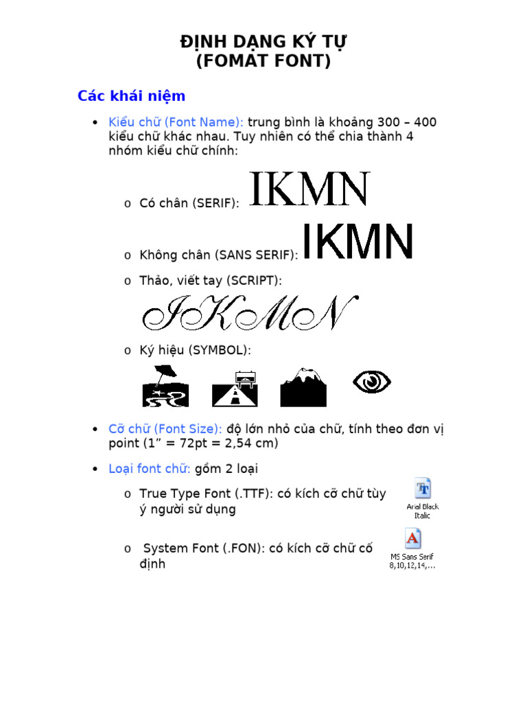04 - Dinh Dang Ky Tu | PDF