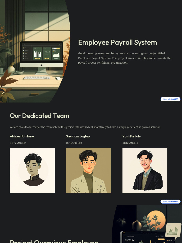 Automated Employee Payroll System | PDF | Payroll | Accuracy And Precision