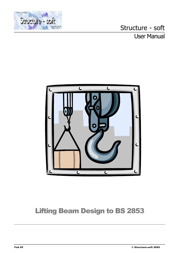 Lifting Beam Manual | PDF | Strength Of Materials | Yield (Engineering)