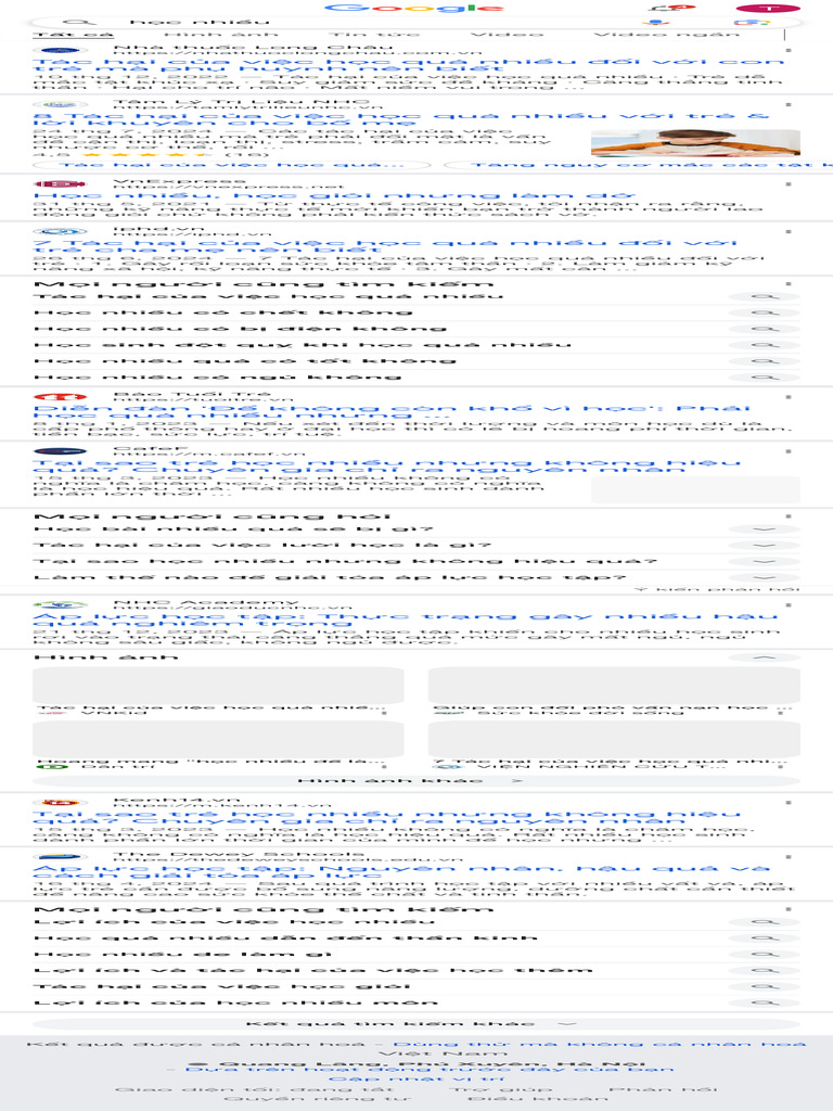 học nhiều - Tìm trên Google | PDF