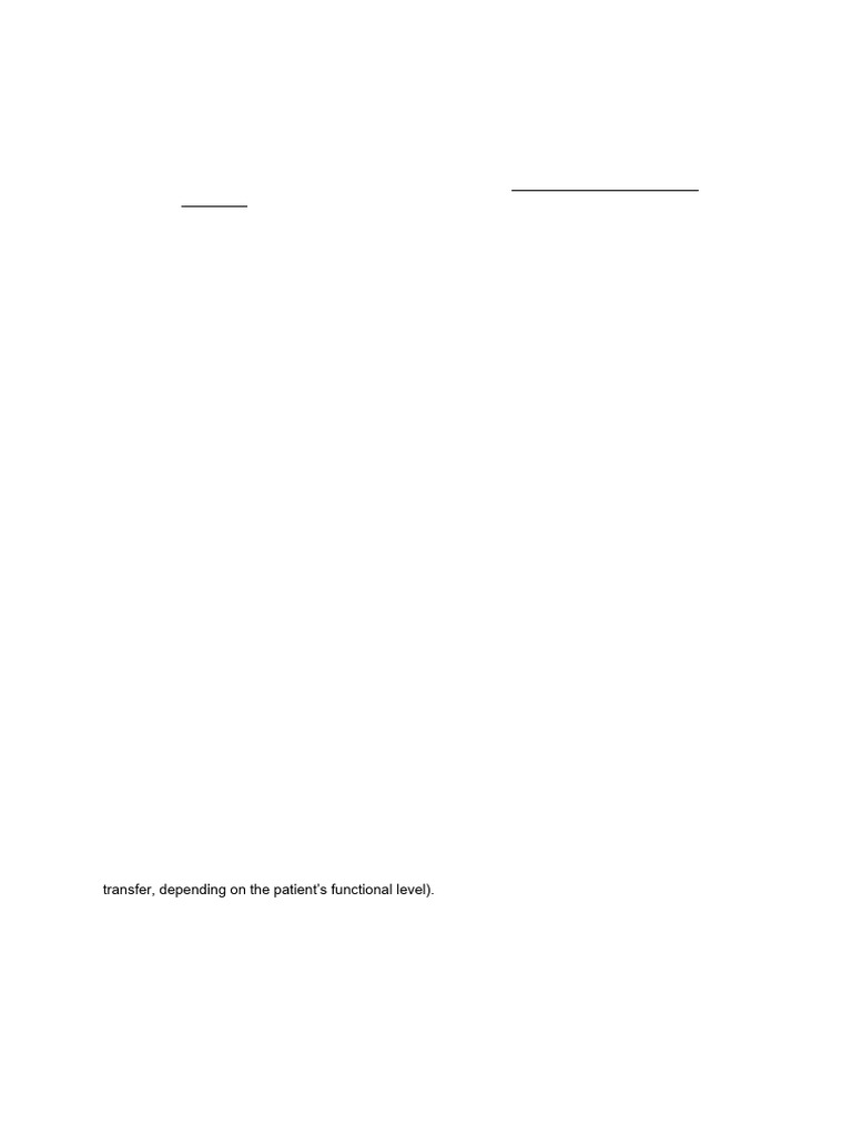 Burke Lateropulsion Scale for Stroke Recovery | PDF
