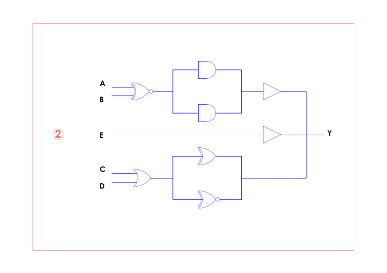 Skema Gerbang Logika Model - PDF 2 | PDF