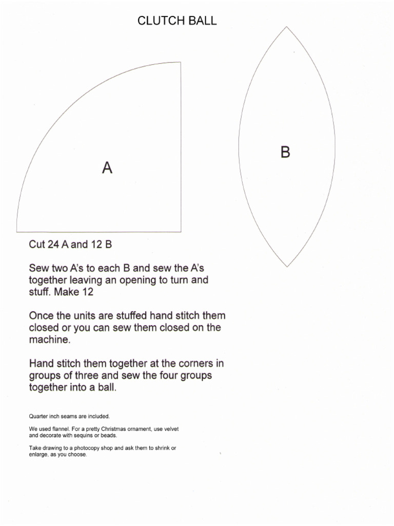 Clutch Ball Pattern | PDF