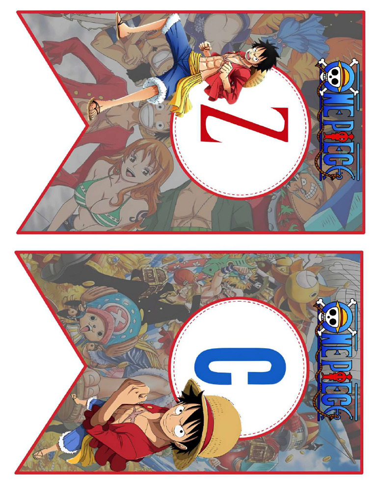 Banderin One Piece 1 | PDF
