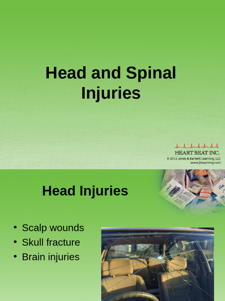 CH10 Head and Spinal Injuries | PDF | Paresthesia | Spinal Cord Injury