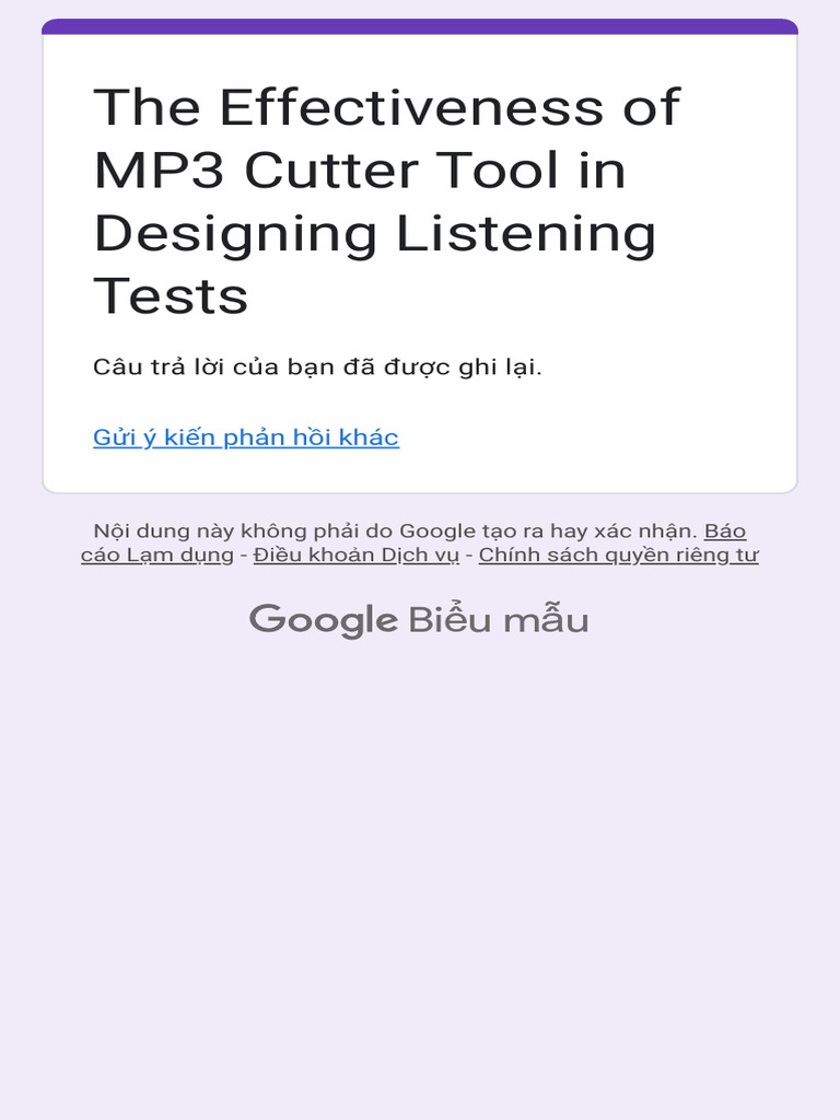 The Effectiveness of MP3 Cutter Tool in Designing Listening Tests | PDF