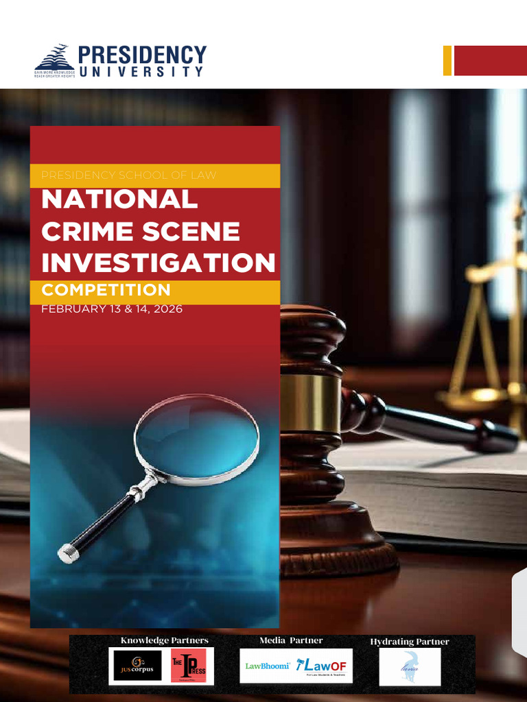 National Crime Scene Investigation Competition | PDF | Forensic Science ...