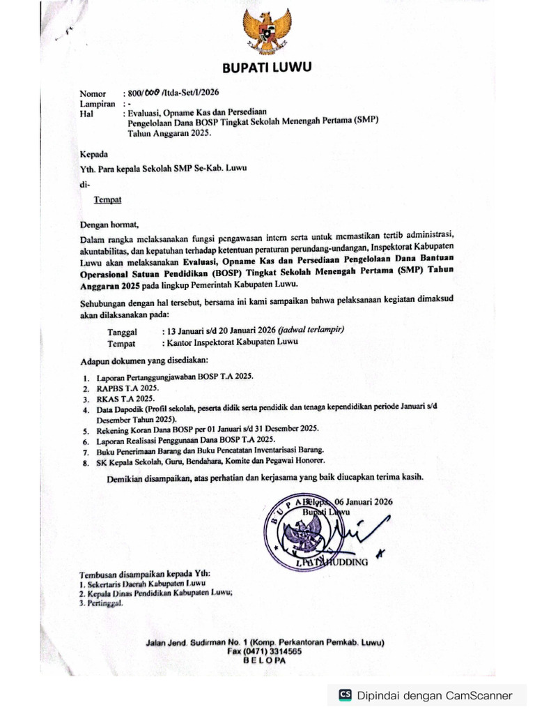 Surat SMP | PDF