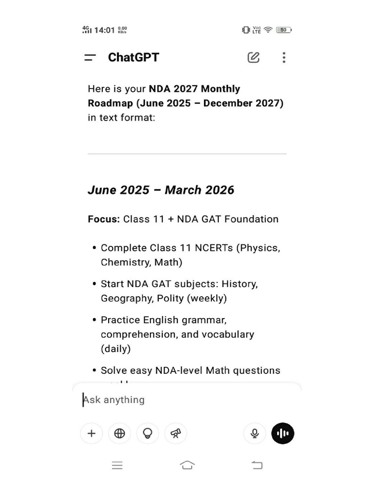 NDA Roadmap | PDF