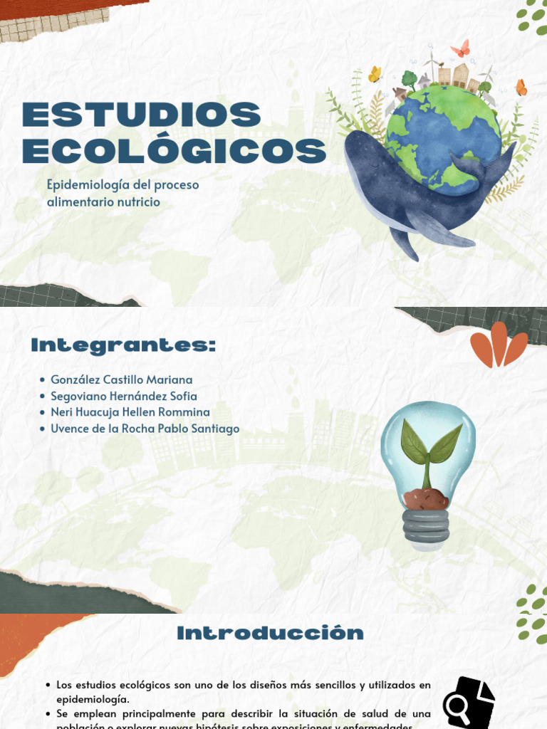 Estudios Ecológicos en Epidemiología Nutricional | PDF | Epidemiología ...
