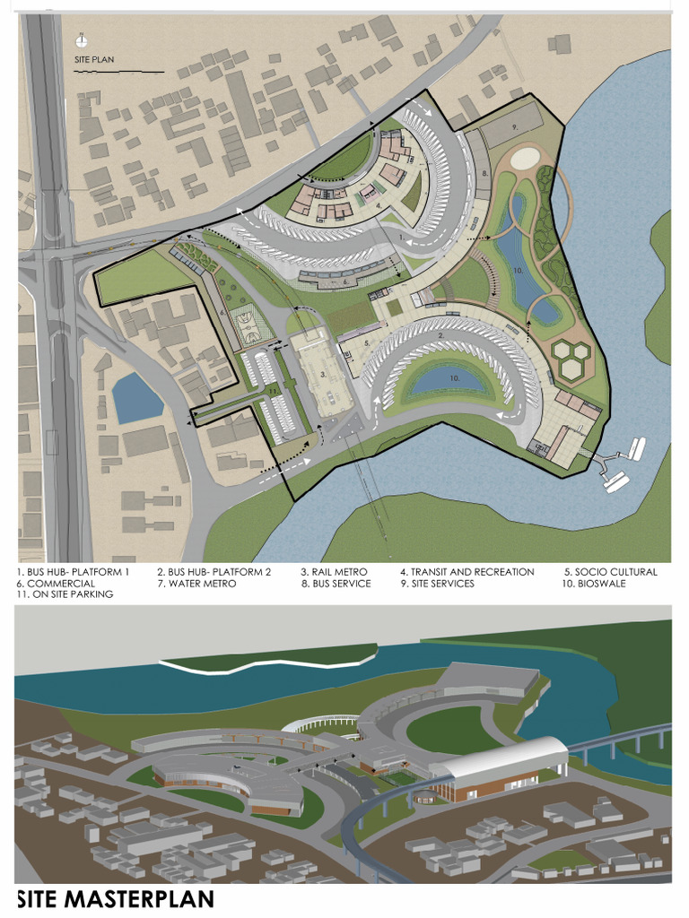 Vyttila Transit Hub Design | PDF