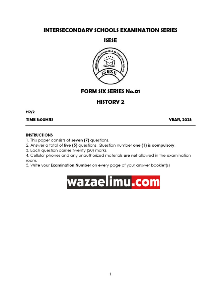 History 2 | PDF